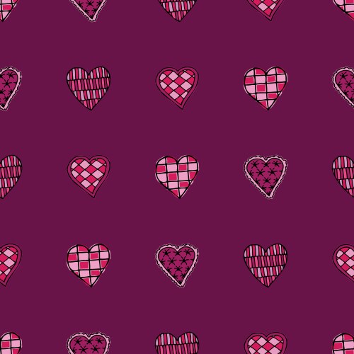 Love pattern background Royalty Free Vector Image