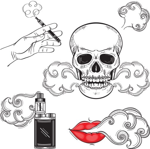 Vape Sketch Vector Images (over 380)