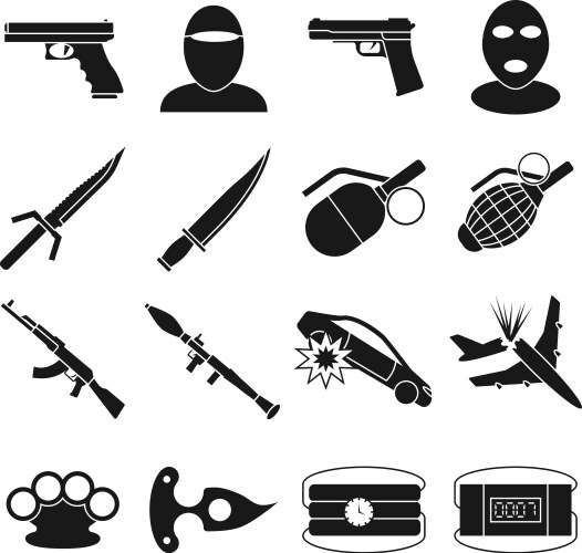 Terrorist Royalty Free Vector Image - VectorStock