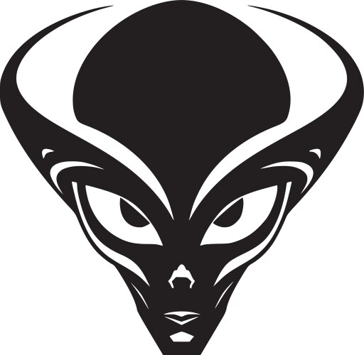 Alien Black and White Vector Images (over 47,000)