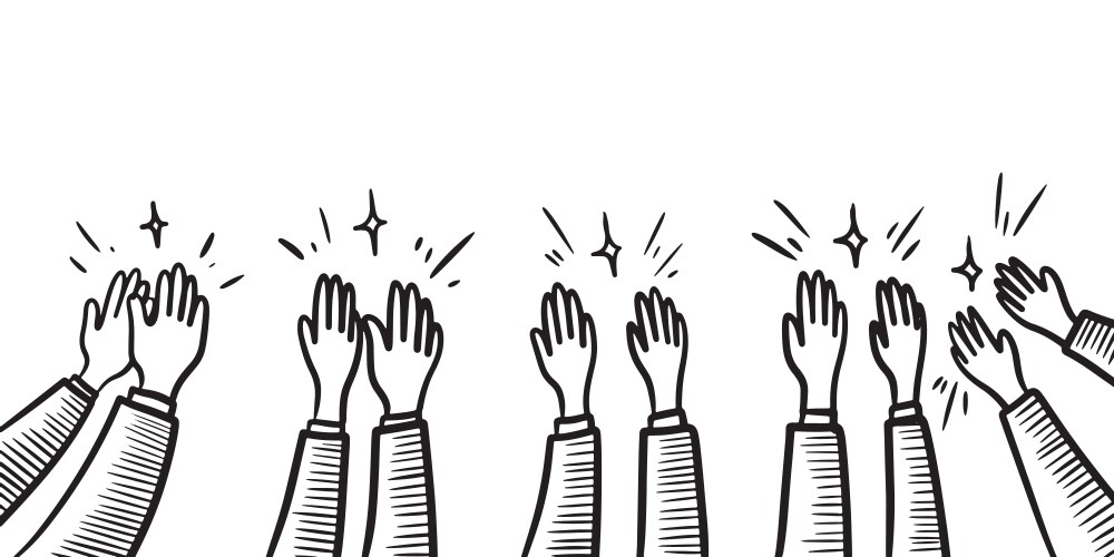 Clap Hands Cartoon Vector Images (over 1,600)
