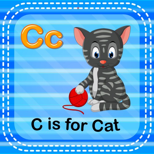 Cat Flashcard Vector Images (over 270)