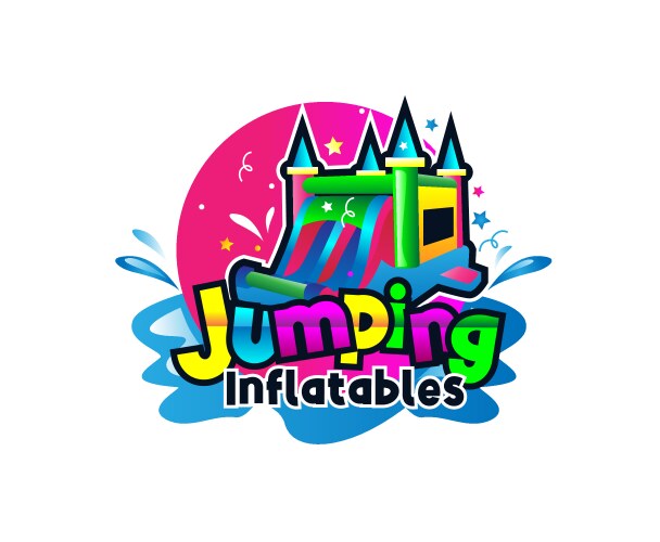 Bounce House Logo Bounce House Logo Stock Illustrations – 245 Bounce