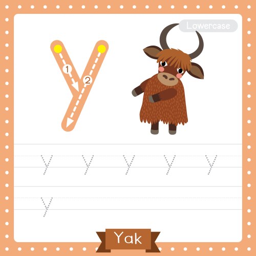 Letter Y Flash Cards Vector Images (69)