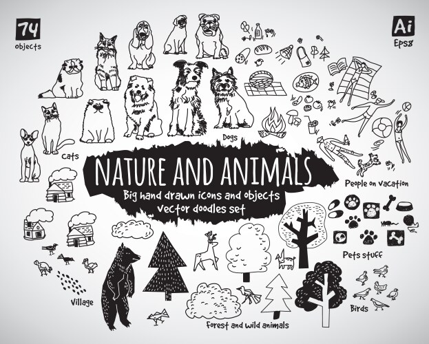 Nature Doodles Vector Images (over 420,000)