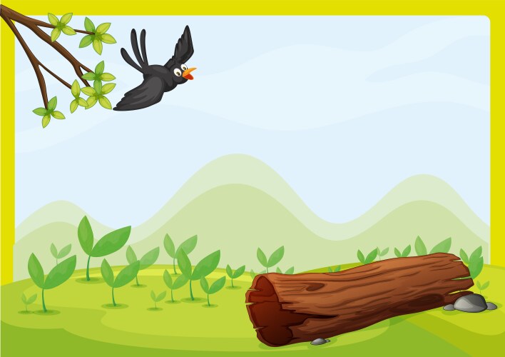 Falling bird Royalty Free Vector Image - VectorStock