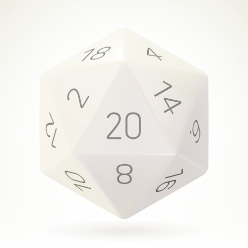 D20 Dice Vector Images (over 7,600)