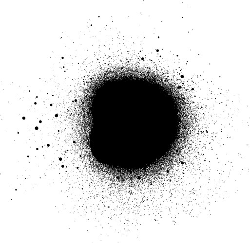 Spray paint splatter pattern Royalty Free Vector Image