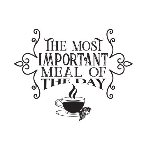 Tea quotes and slogan good for tee the best time Vector Image