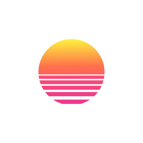 Sunset Gradient Vector Images (over 8,200)