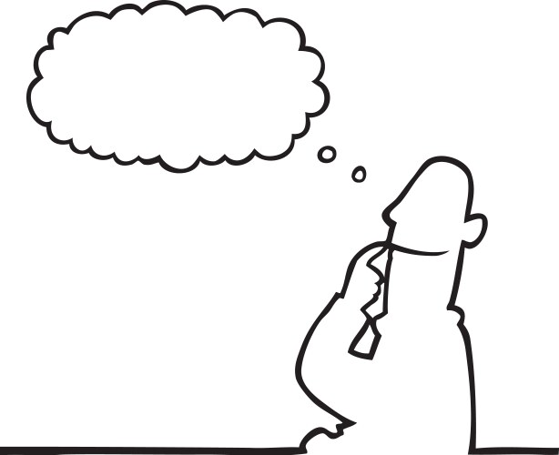 Thinking Cartoon Vector Images (over 99,000)