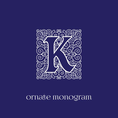 K Monogram Vector Images (over 41,000)