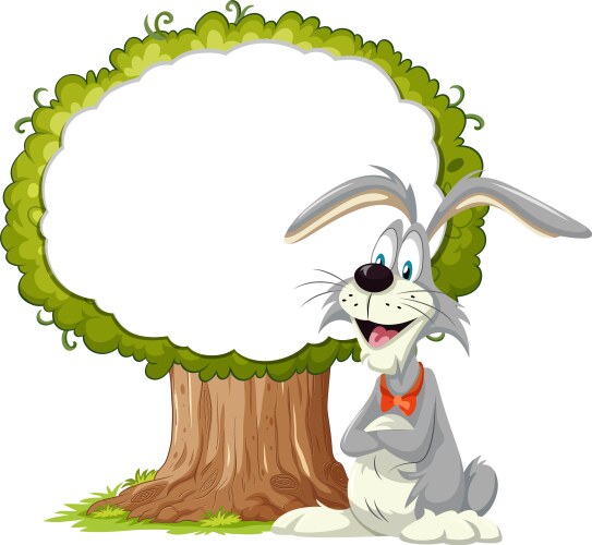 Sitting Rabbit Cartoon Vector Images (over 5,200)