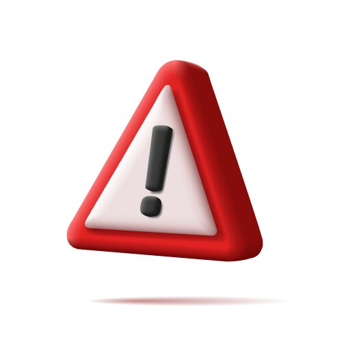 Red Triangle Exclamation Mark Vector Images (over 2,500)