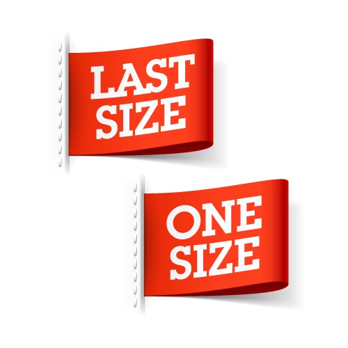 Silk product clothing labels Royalty Free Vector Image