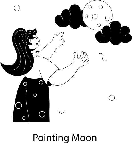 Girl Pointing Vector Images (over 15,000)