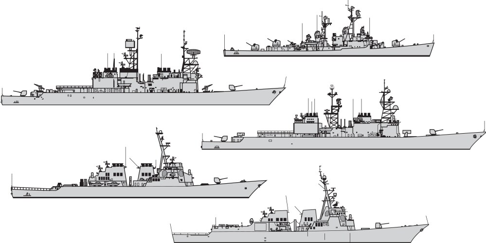 Navy Ship Destroyer Vector Images (over 550)