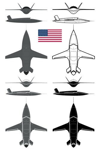 Interceptor uav system anti-drone Royalty Free Vector Image