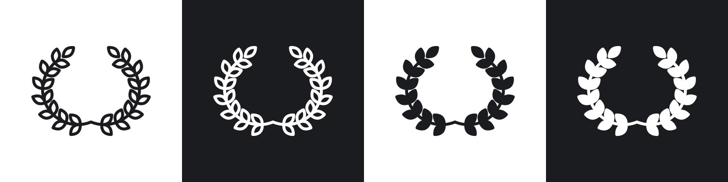 Crest Laurel Logo Vector Images (over 1,800)