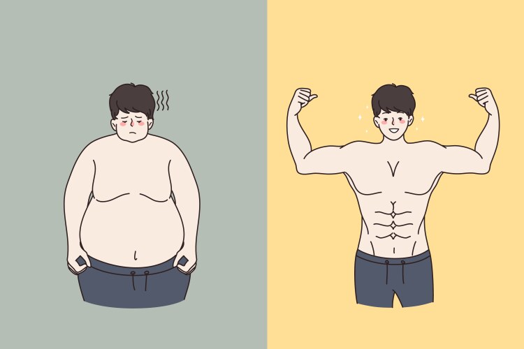 Weight Loss Cartoon Vector Images (over 6,600)