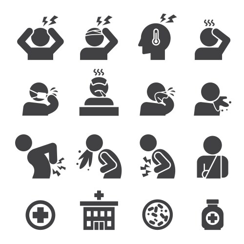 People icon set Royalty Free Vector Image - VectorStock