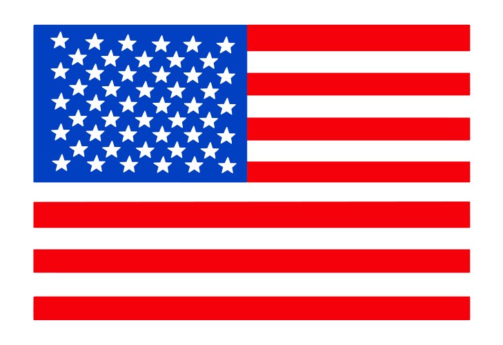 American Flag Line Drawing Vector Images Over 780