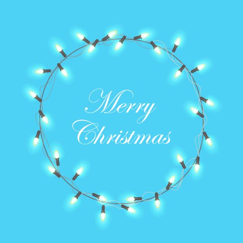 Circle Border Christmas Lights Vector Images (over 3,700)