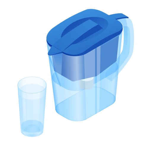 Water filter Royalty Free Vector Image - VectorStock