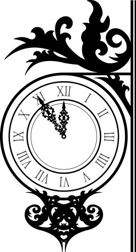 Clock Outline Vector Images (over 110,000)