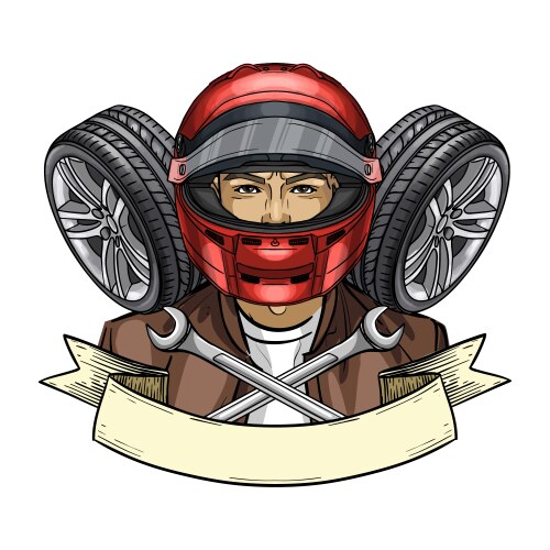 Drag racer Royalty Free Vector Image - VectorStock