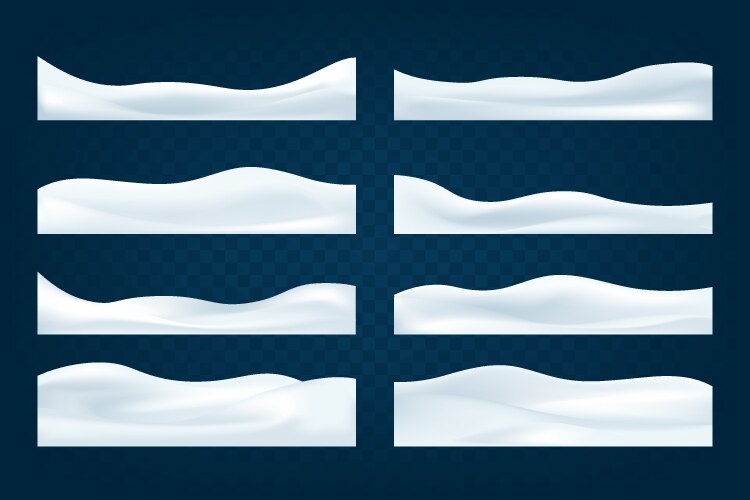 Snow Dripping Vector Images (over 850)