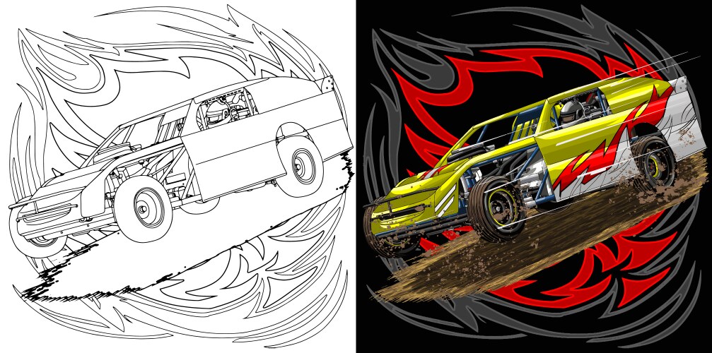 Drag Car Vector Images (over 4,700)