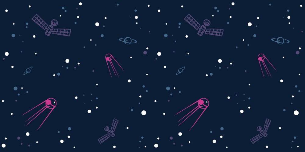 Space seamless gradient background Royalty Free Vector Image