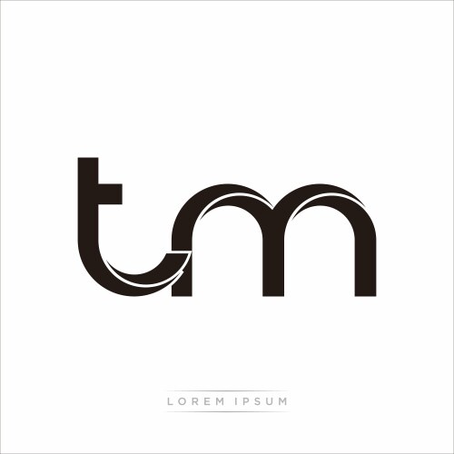 Tm Initial Logo Vector Images (over 1,800)