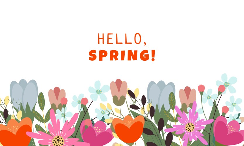 Spring Royalty Free Vector Image - VectorStock