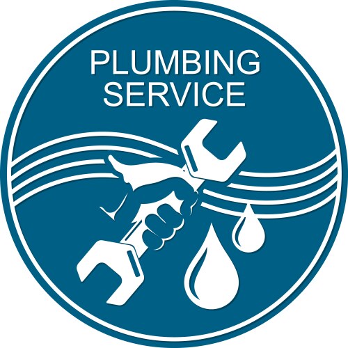 Repair plumbing symbol Royalty Free Vector Image