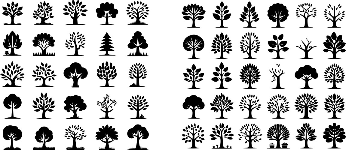 Banyan Tree Icon Vector Images (over 300)