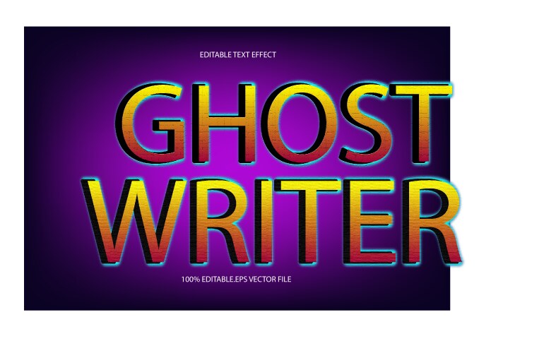 Ghost Writer Logo Vector Images (24)