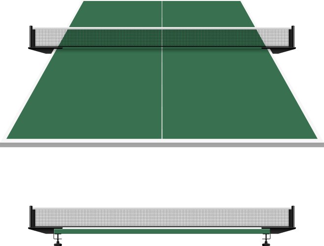 Blue table tennis field Royalty Free Vector Image