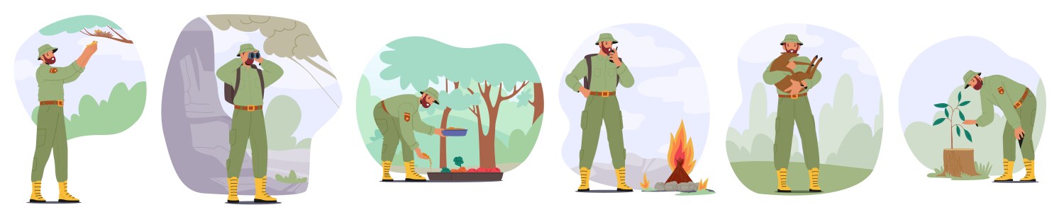 Park Uniform Ranger Vector Images (over 430)