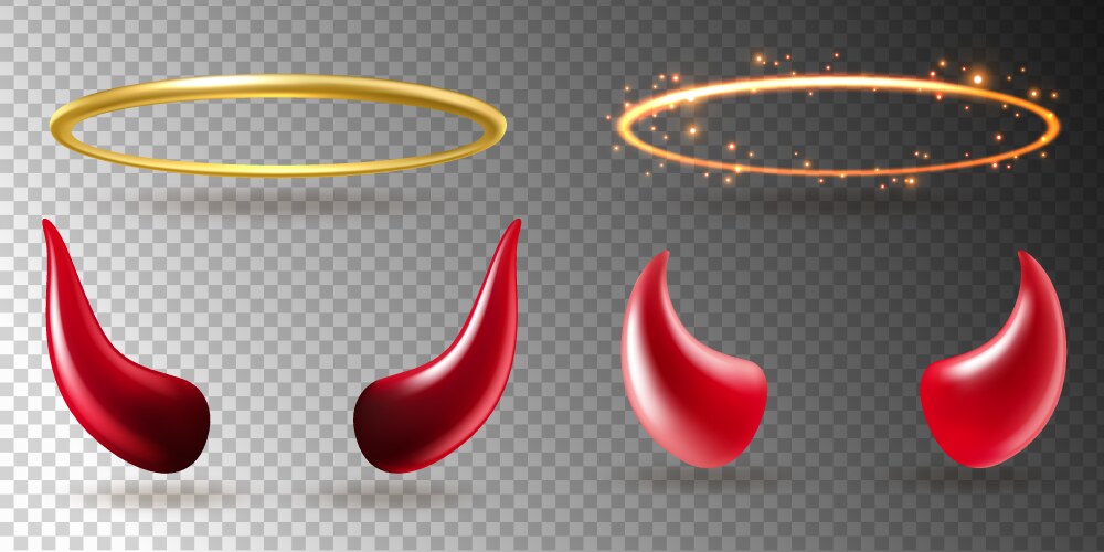 Angel Devil Vector Images (over 6,800)