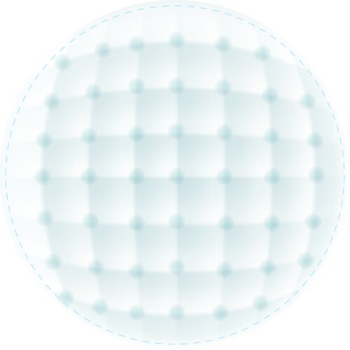 Blue cotton candy composition Royalty Free Vector Image