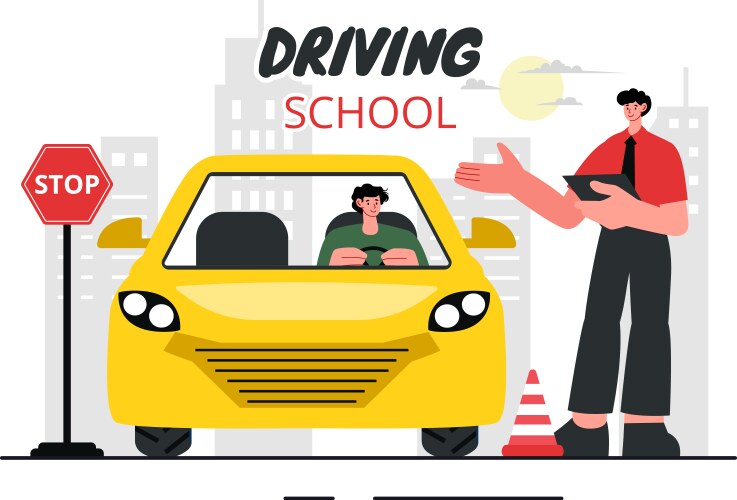 Learner Driver Vector Images (over 620)