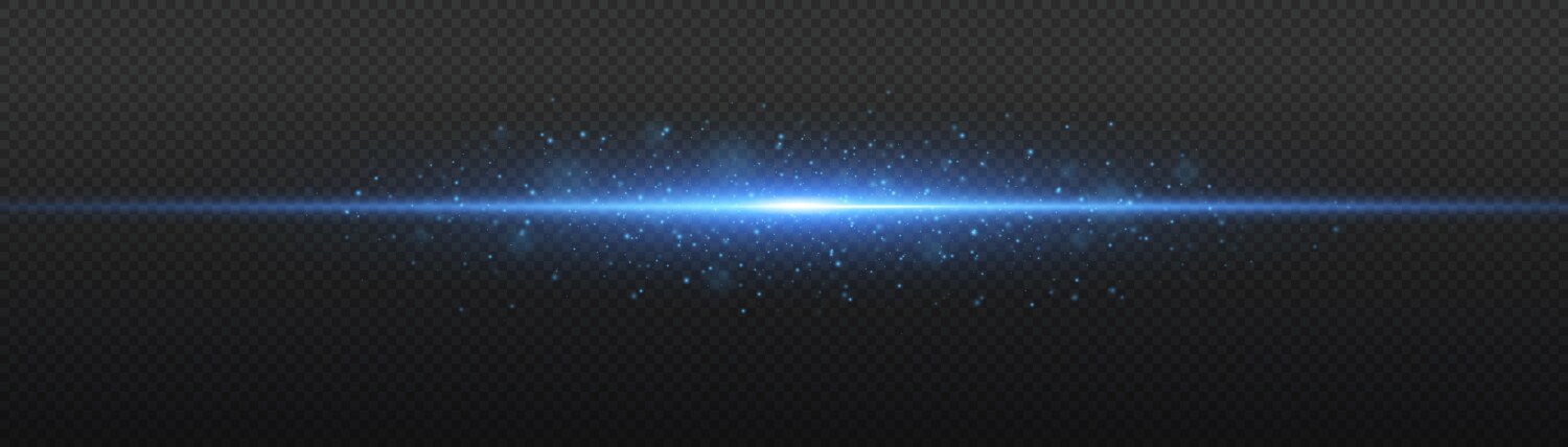 Blue light flash lines Royalty Free Vector Image