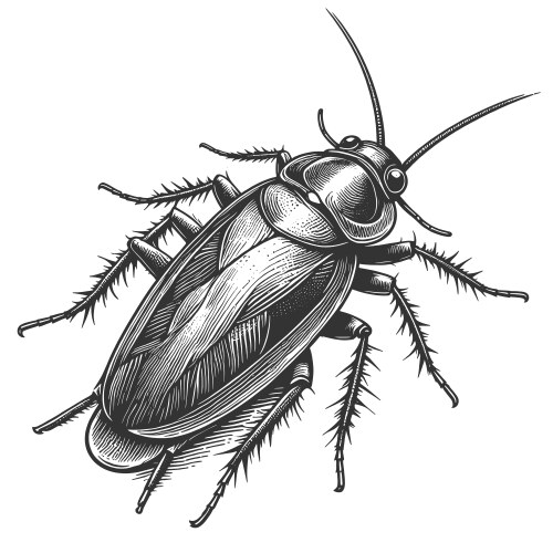 Cockroach Realistic Vector Images (over 410)