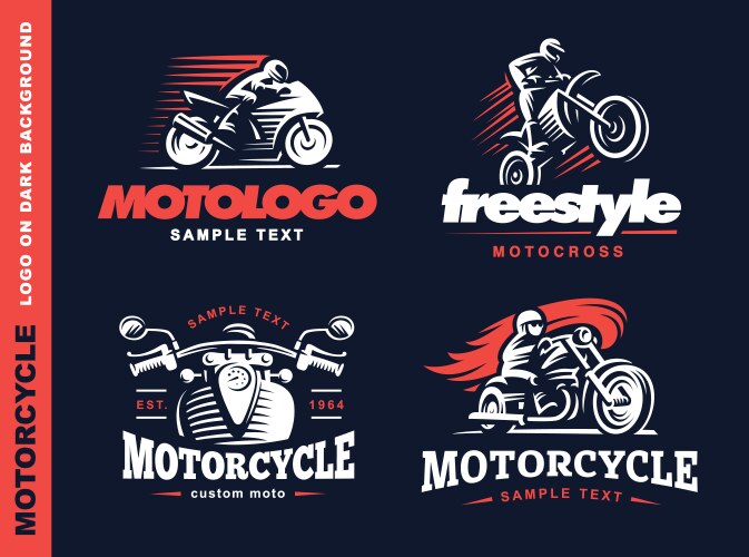 Motorcycle shop logos Vector Images & Graphics for Commercial Use ...