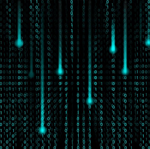 Matrix background Royalty Free Vector Image - VectorStock