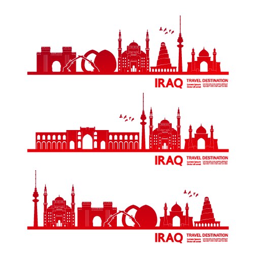 Iraq landmark Vector Images & Graphics for Commercial Use | VectorStock