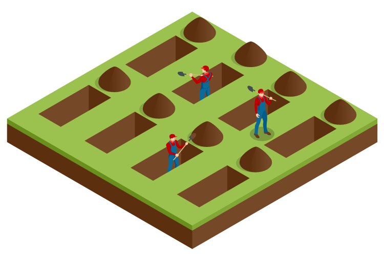 Man Digging Vector Images (over 4,900)