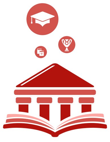 Education symbol icon Royalty Free Vector Image